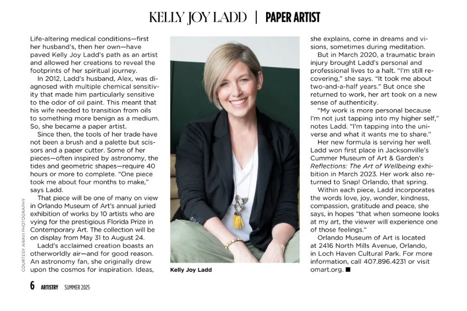 PRESS COVERAGE - Kelly Joy Ladd