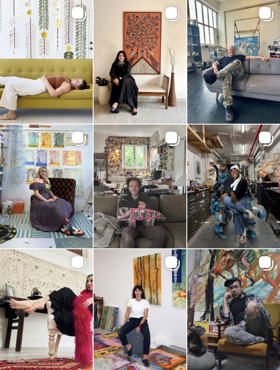 Artists on Couches - Kelly Joy Ladd